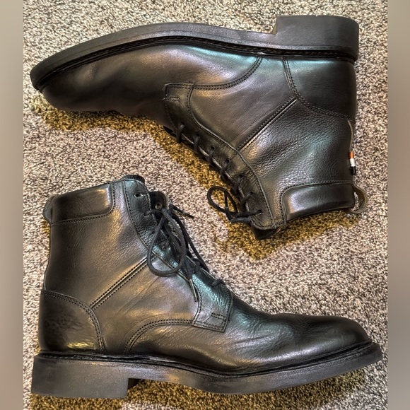 Allen Edmonds | Shoes | Mens Allen Edmonds Denali Black Leather Plain ...